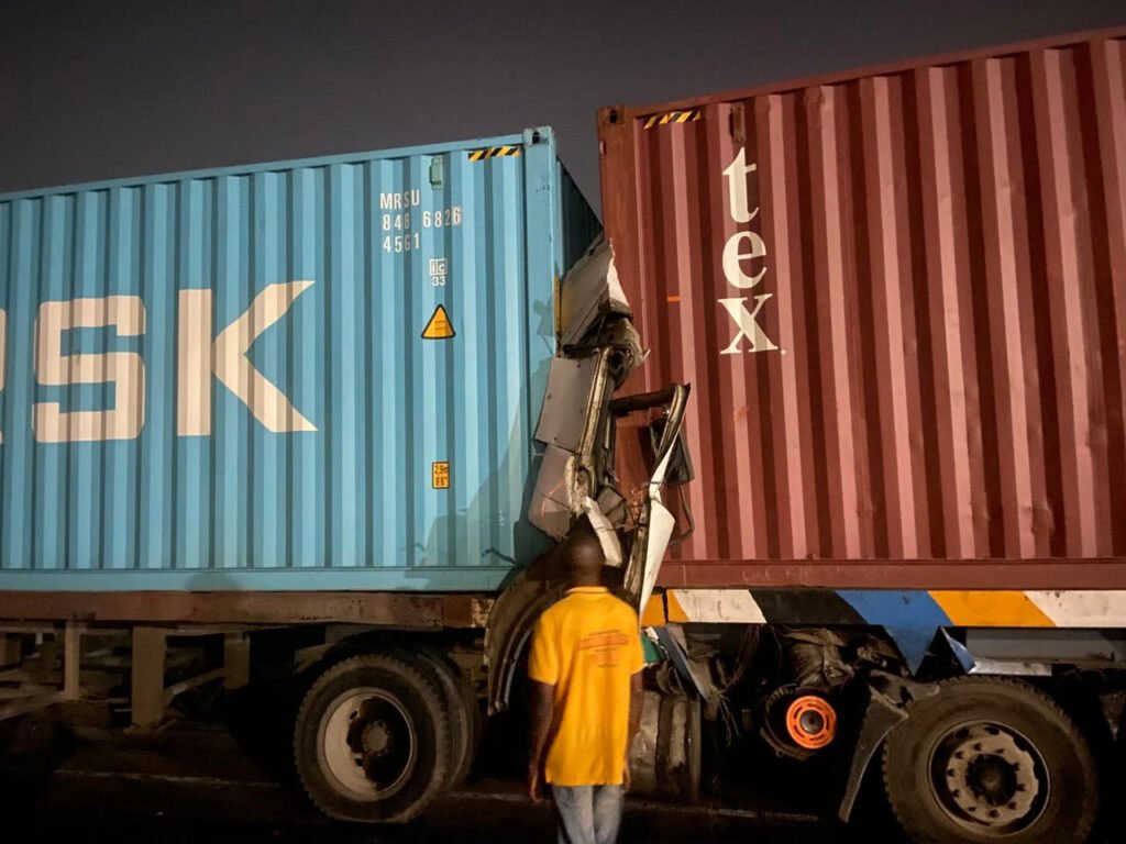 Two Die as Container Trucks Collide on Lagos Expressway - Africa Health ...